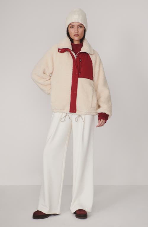 VARLEY kalyn sherpa fleece jacket